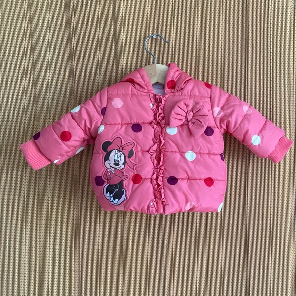 Disney | Jackets & Coats | To 6 Month Minnie Mouse Puffer Jacket | Poshmark